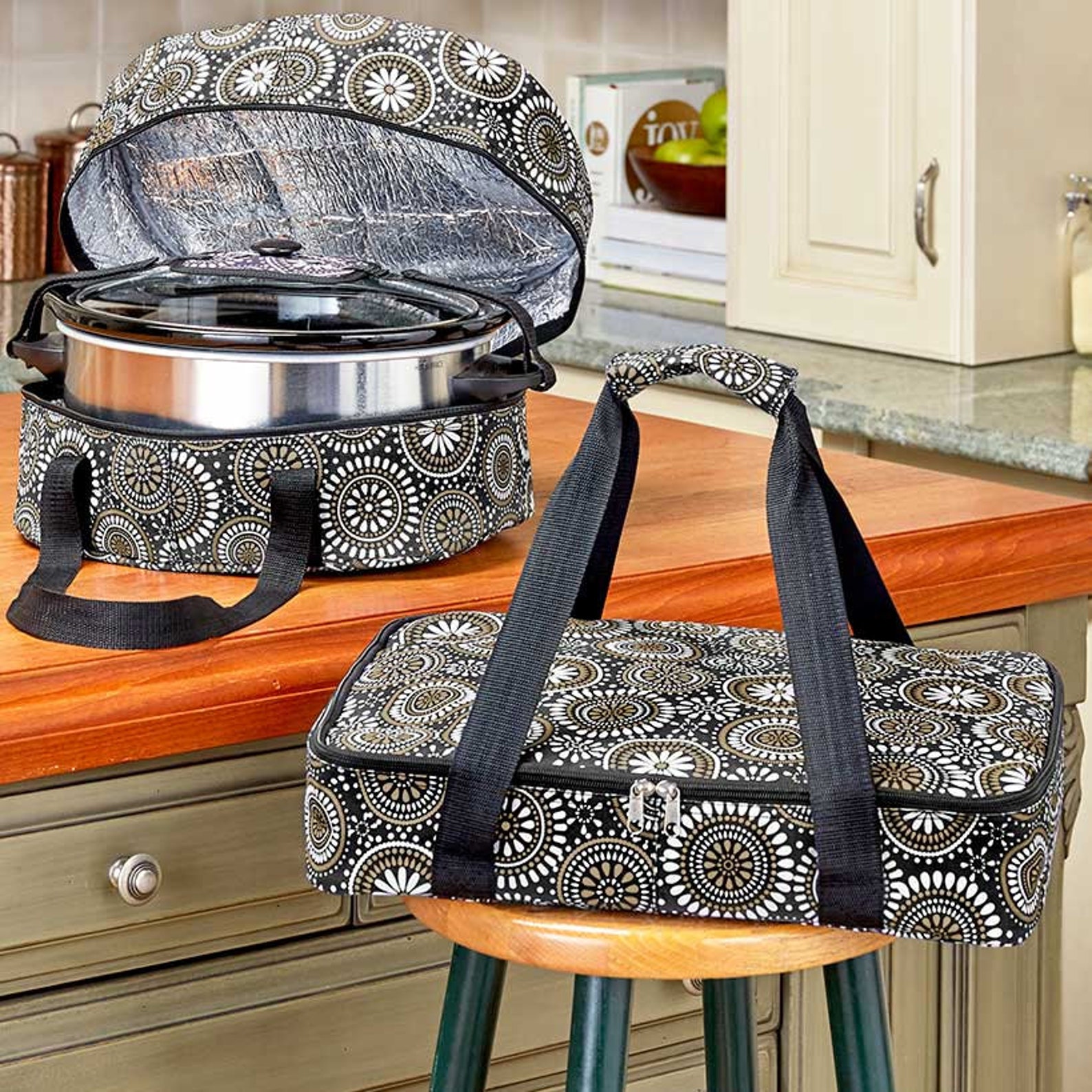 Monogrammed Insulated Crock Pot Slow Cooker Dutch Oven - Etsy