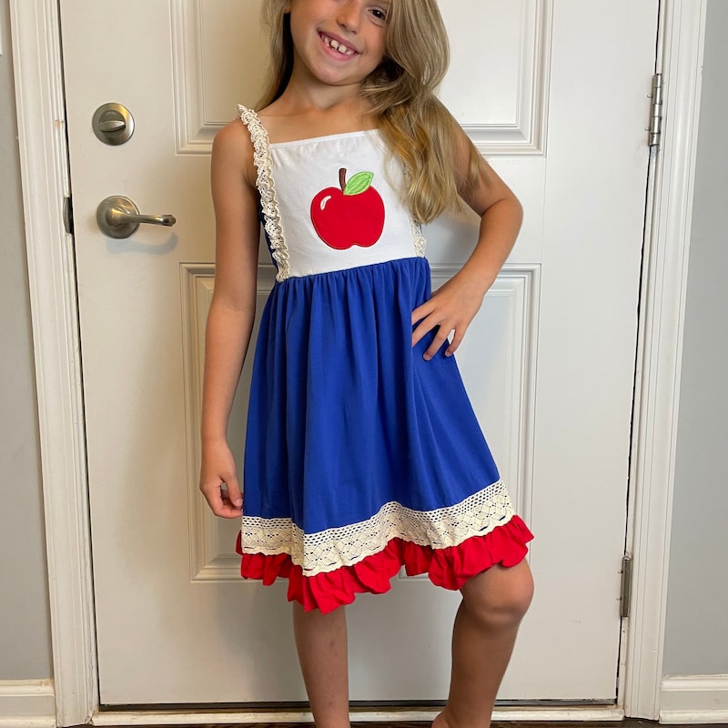 Apple Dress - Etsy