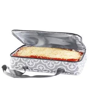 Monogram Insulated Crock Pot Slow Cooker Dutch Oven Casserole Carrier ...