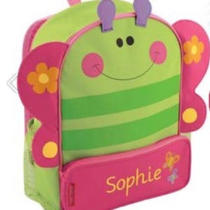 Monogrammed Stephen Joesph Inspired Kid's Toddler Backpack Bag for ...