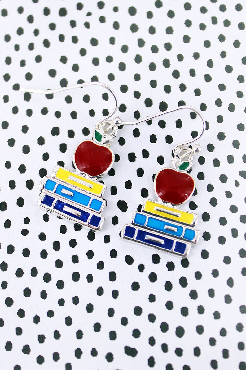 Girls Back to School Apple Outfit Set With Matching Bow and | Etsy