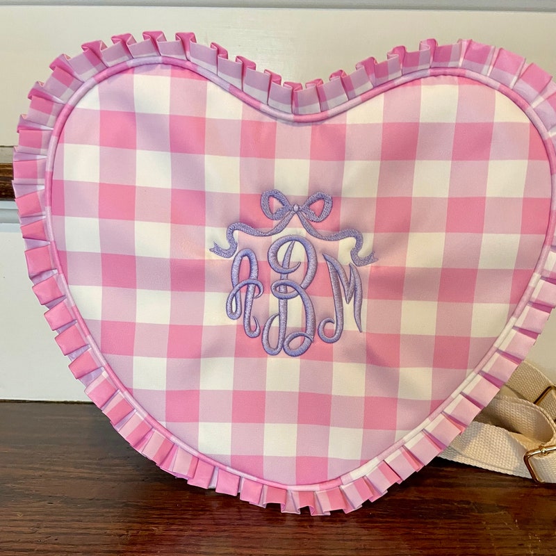 Ruffled Heart - Etsy