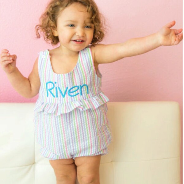 Ruffle Butt Romper - Etsy