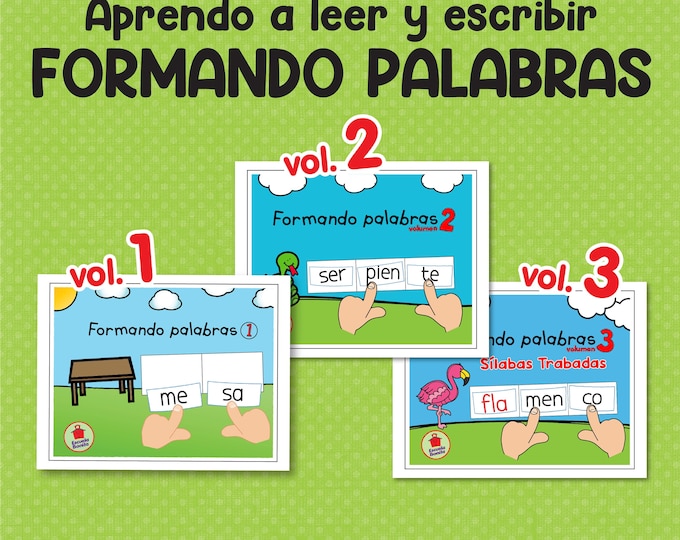 Aprendiendo Las Sílabas En Español / Learning the Syllables (spanish ...