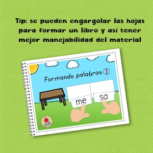 Aprendo a Leer Y Escribir FORMANDO PALABRAS 1 // I Learn to Read and ...