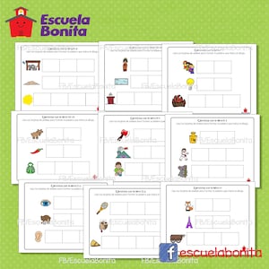 Aprendo a Leer Y Escribir FORMANDO PALABRAS 1 // I Learn to Read and ...