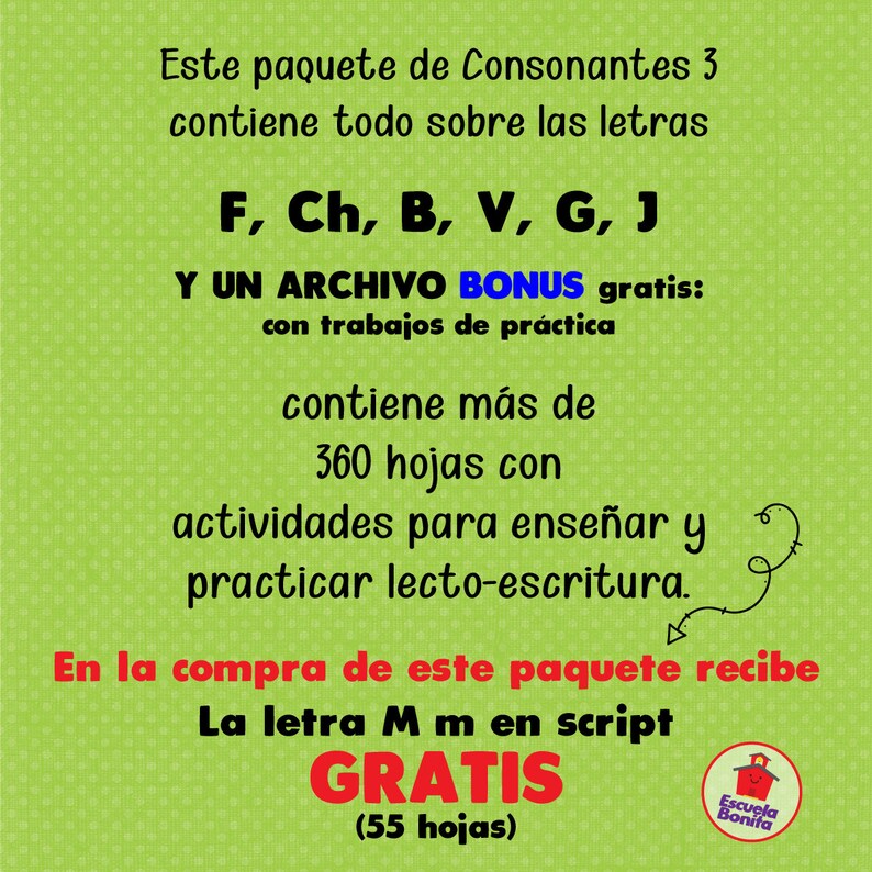 CONSONANTES BUNDLE 3 -- La Aventura De Aprender a Leer Y Escribir En ...