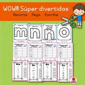 ACOMODANDO PALABRAS Con El Abecedario / Spanish Alphabet "arranging ...