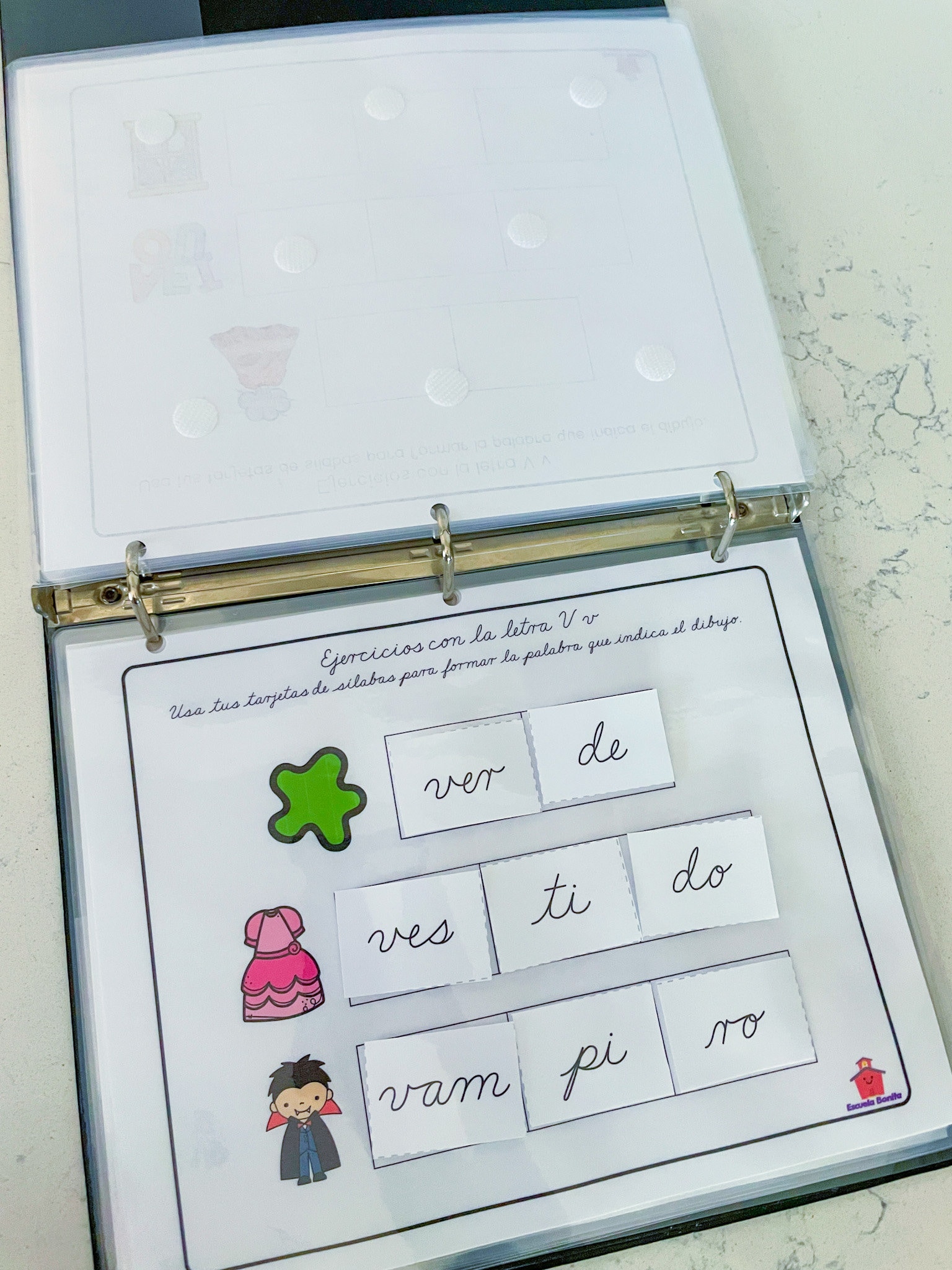 Aprendo a Leer Y Escribir FORMANDO PALABRAS volumen 2 En CURSIVA En ...