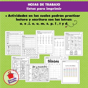 CONSONANTES BUNDLE 1 !! -- La Aventura De Aprender a Leer Y Escribir En ...