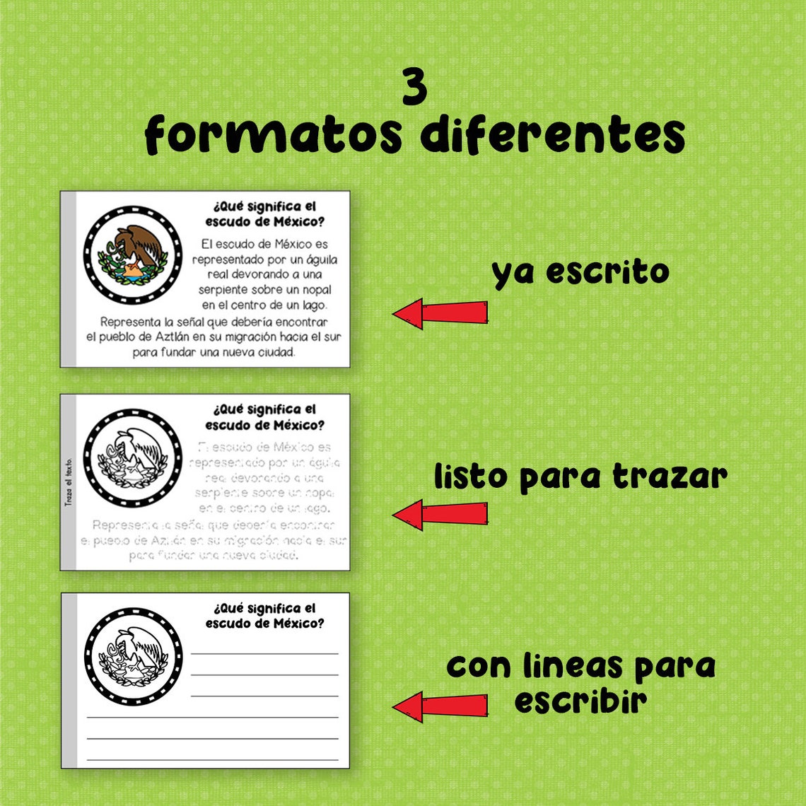 Mi librito del día de la bandera Mexicana // MEXICAN FLAG DAY - Etsy España