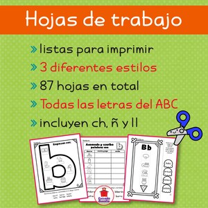 ACOMODANDO PALABRAS Con El Abecedario / Spanish Alphabet "arranging ...