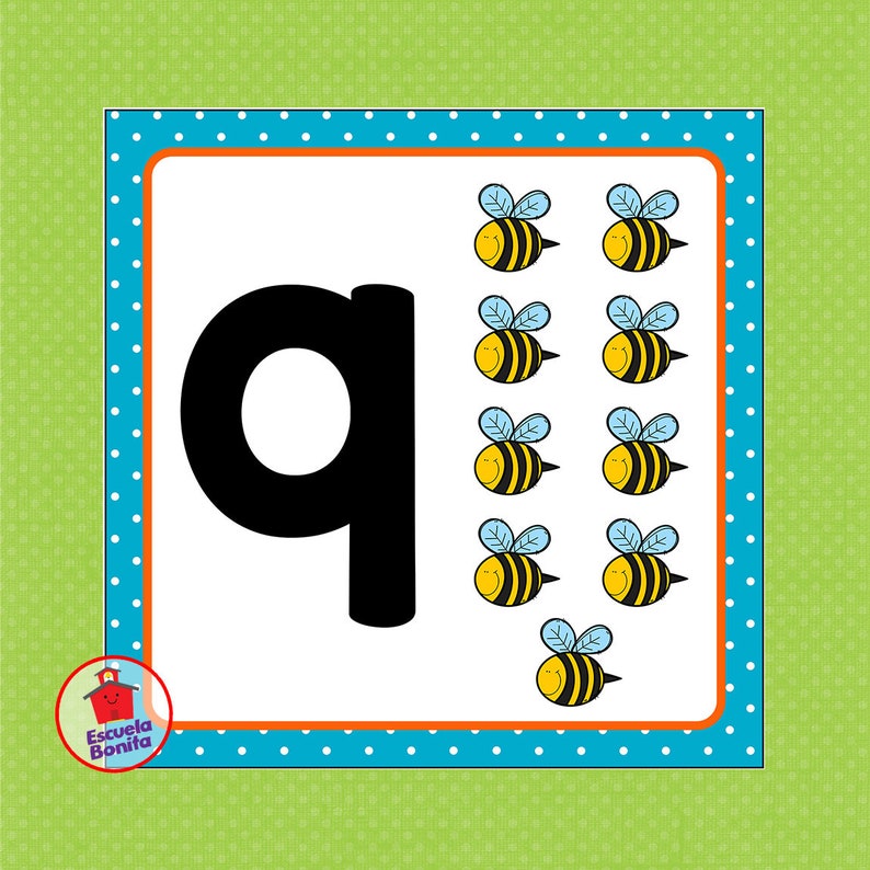 Number Posters 1-10. // Cartelones Con Los Números Del 1 Al 10 - Etsy