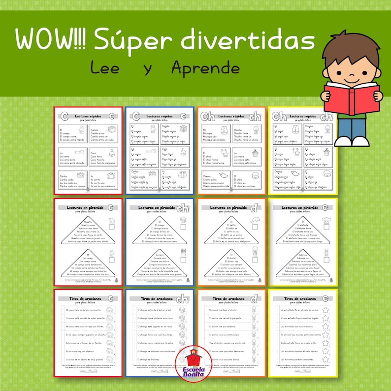 FLUIDEZ LECTORA Con El Abecedario / Spanish Reading Fluency - Etsy