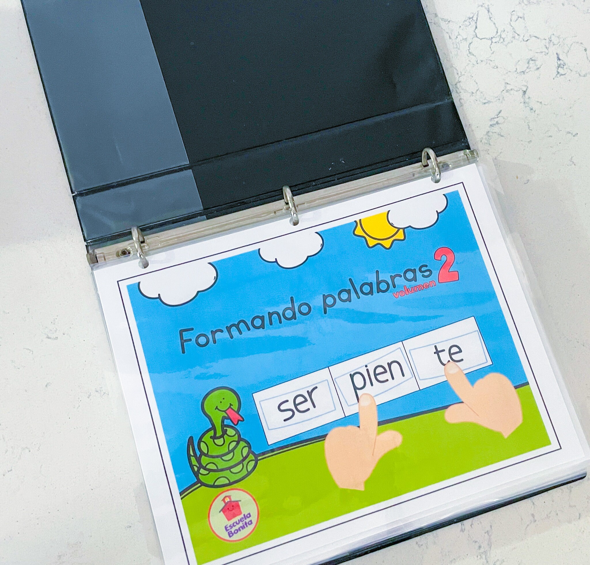 Aprendo a Leer Y Escribir FORMANDO PALABRAS volumen 2 En ESPAÑOL - Etsy