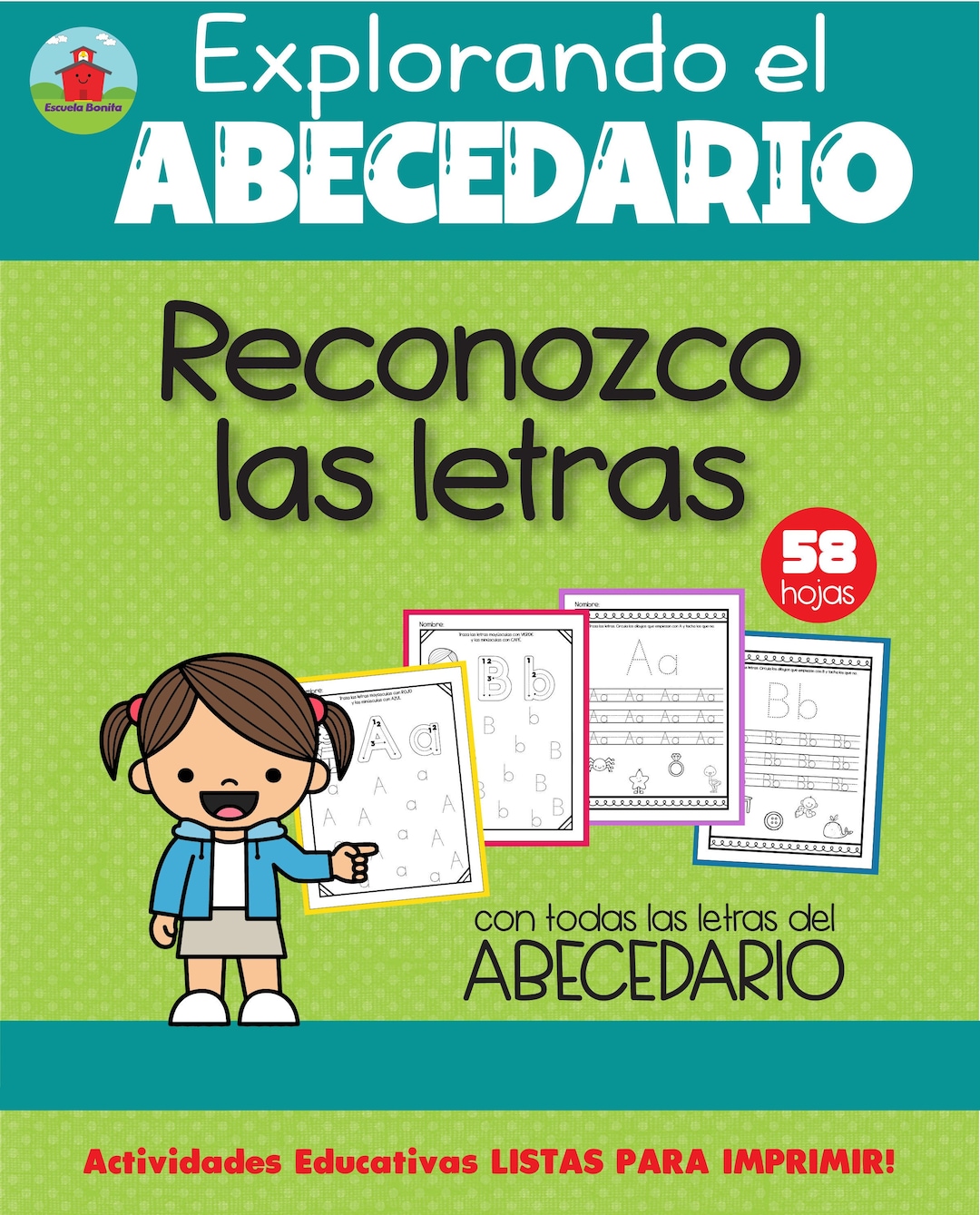 Reconozco Las Letras Del Abecedario / Spanish Alphabet Activities - Etsy