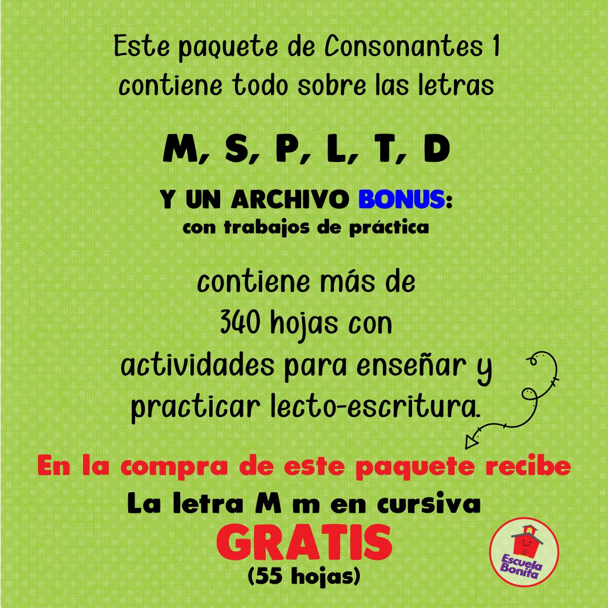 CONSONANTES BUNDLE 1 La Aventura De Aprender a Leer Y Escribir En ...