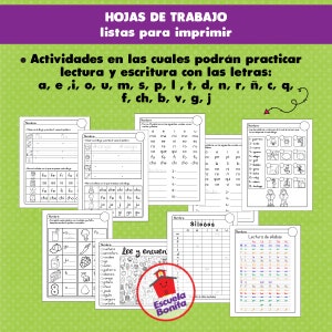 CONSONANTES BUNDLE 3 -- La Aventura De Aprender a Leer Y Escribir En ...