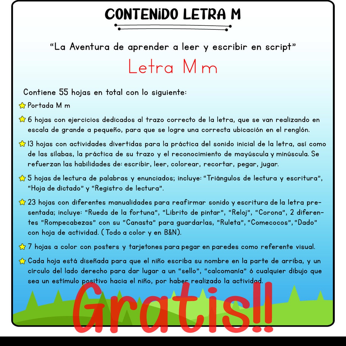 Paquete De Las SÍLABAS TRABADAS En Script - Etsy