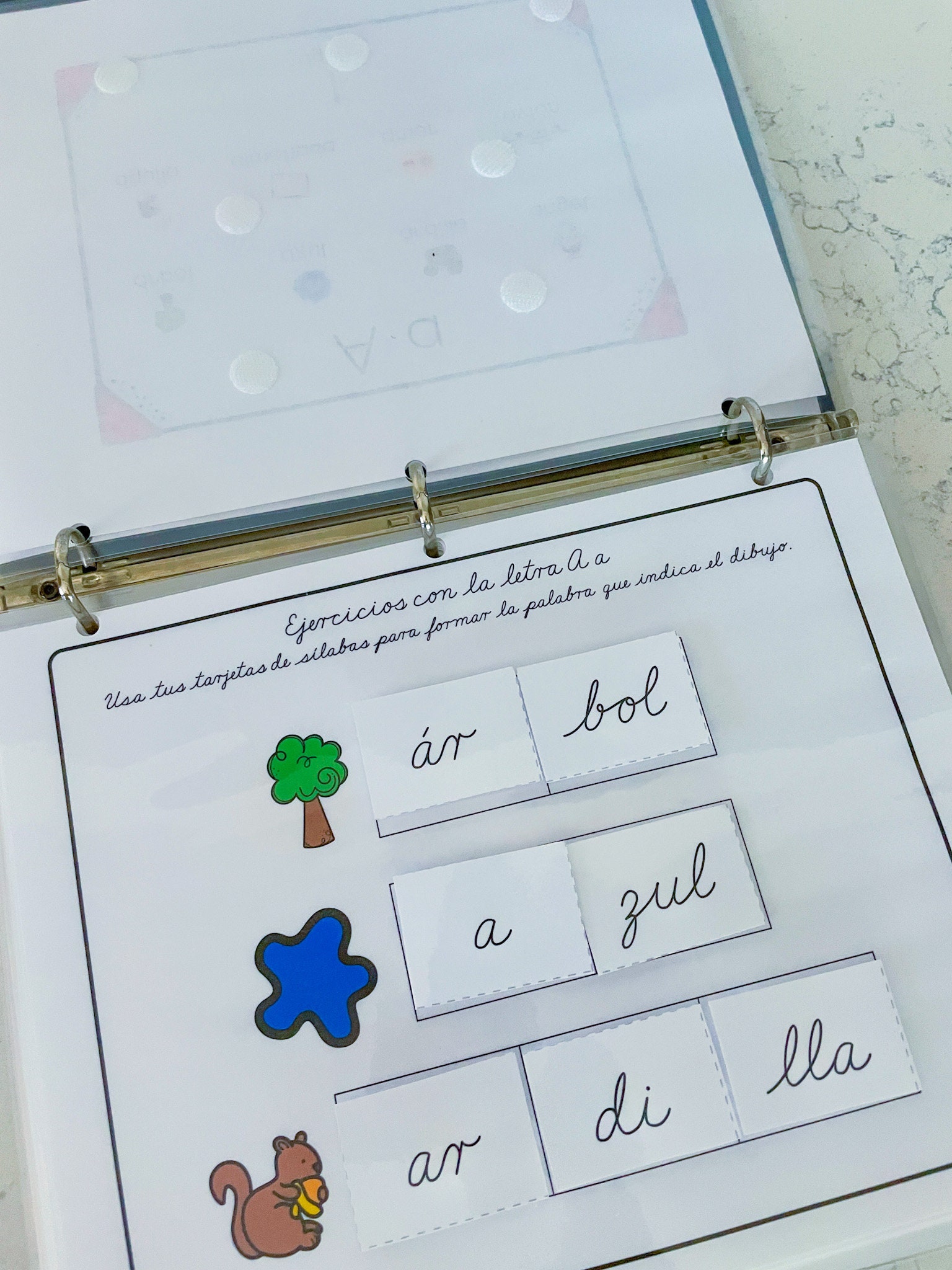 Aprendo a Leer Y Escribir FORMANDO PALABRAS volumen 2 En CURSIVA En ...