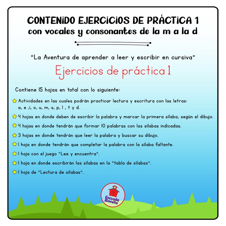 CONSONANTES BUNDLE 1 La Aventura De Aprender a Leer Y | Etsy