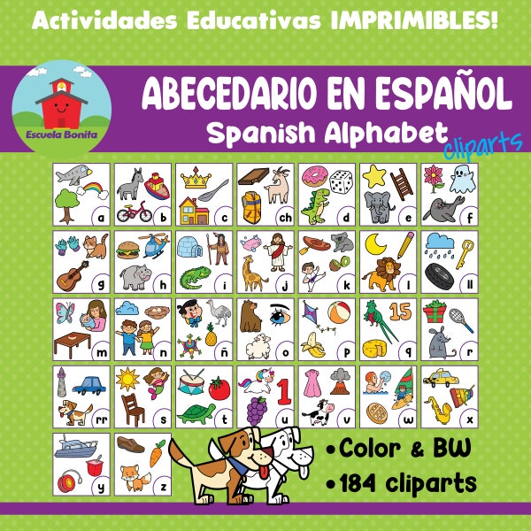 Spanish Clipart - Etsy