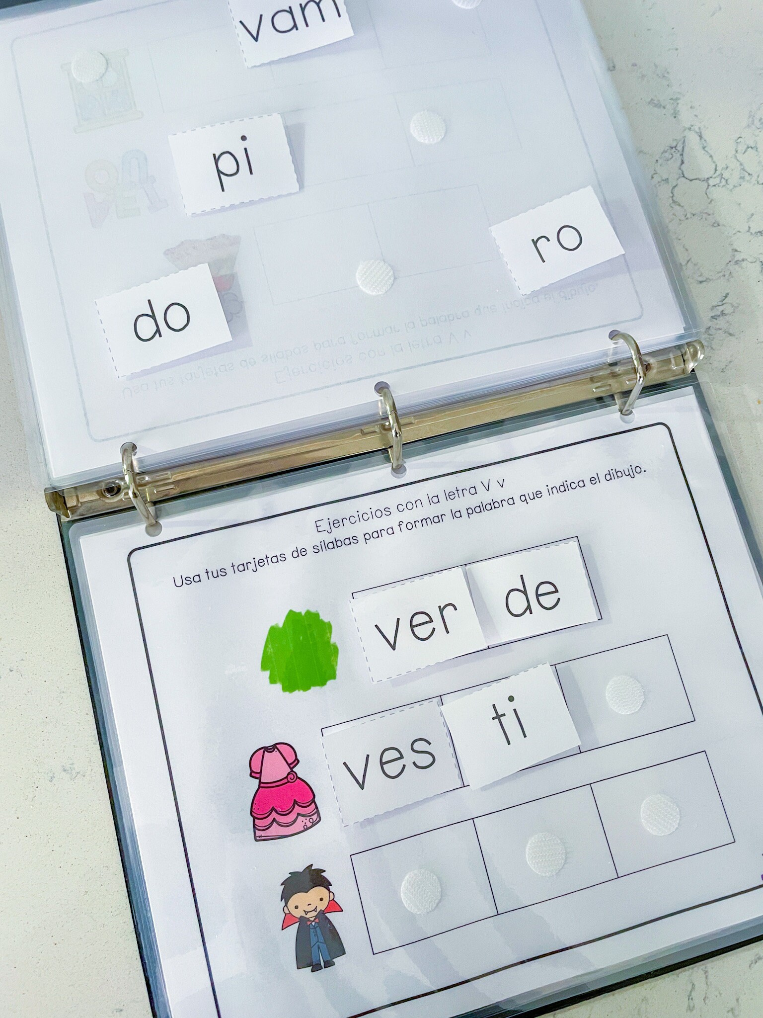 Aprendo a Leer Y Escribir FORMANDO PALABRAS volumen 2 En ESPAÑOL - Etsy