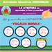 VOCALES BUNDLE!! -- La Aventura De Aprender a Leer Y Escribir En ...