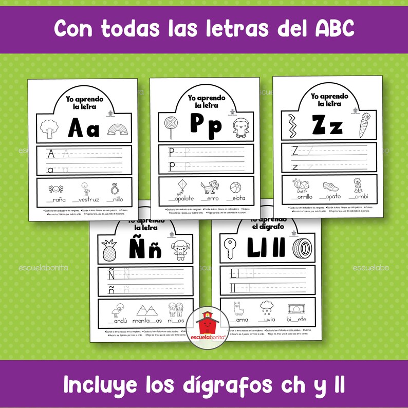 Coronas Del Abecedario / Spanish Alphabet Crowns - Etsy UK