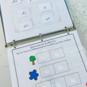 Aprendo a Leer Y Escribir FORMANDO PALABRAS "volumen 2" En CURSIVA ...