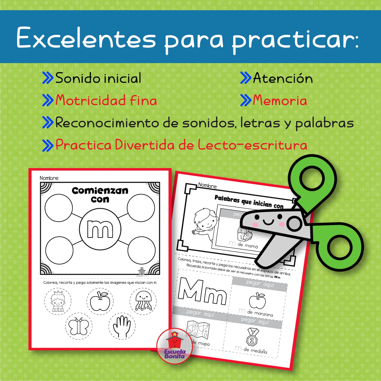 Sonido Inicial Con El Abecedario / Spanish Alphabet Initial Sound - Etsy