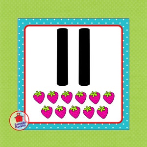 Number Posters 11-20. // Cartelones Con Los Números Del 11 Al 20 - Etsy