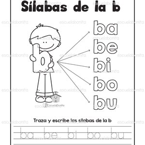 Aprendiendo Las Sílabas En Español / Learning the Syllables (spanish ...