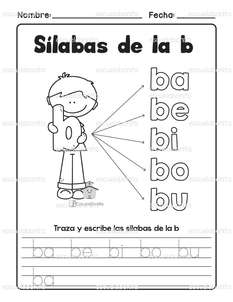 Aprendiendo Las Sílabas En Español / Learning the Syllables - Etsy Canada