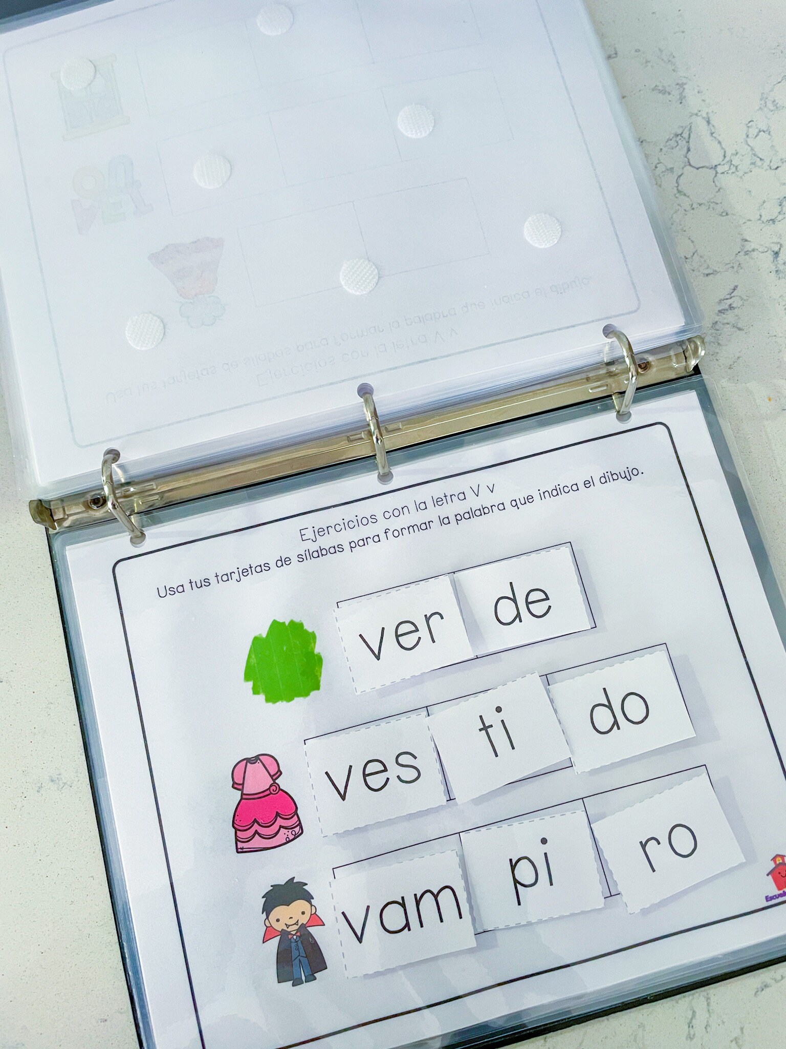 Aprendo a Leer Y Escribir FORMANDO PALABRAS volumen 2 En ESPAÑOL - Etsy