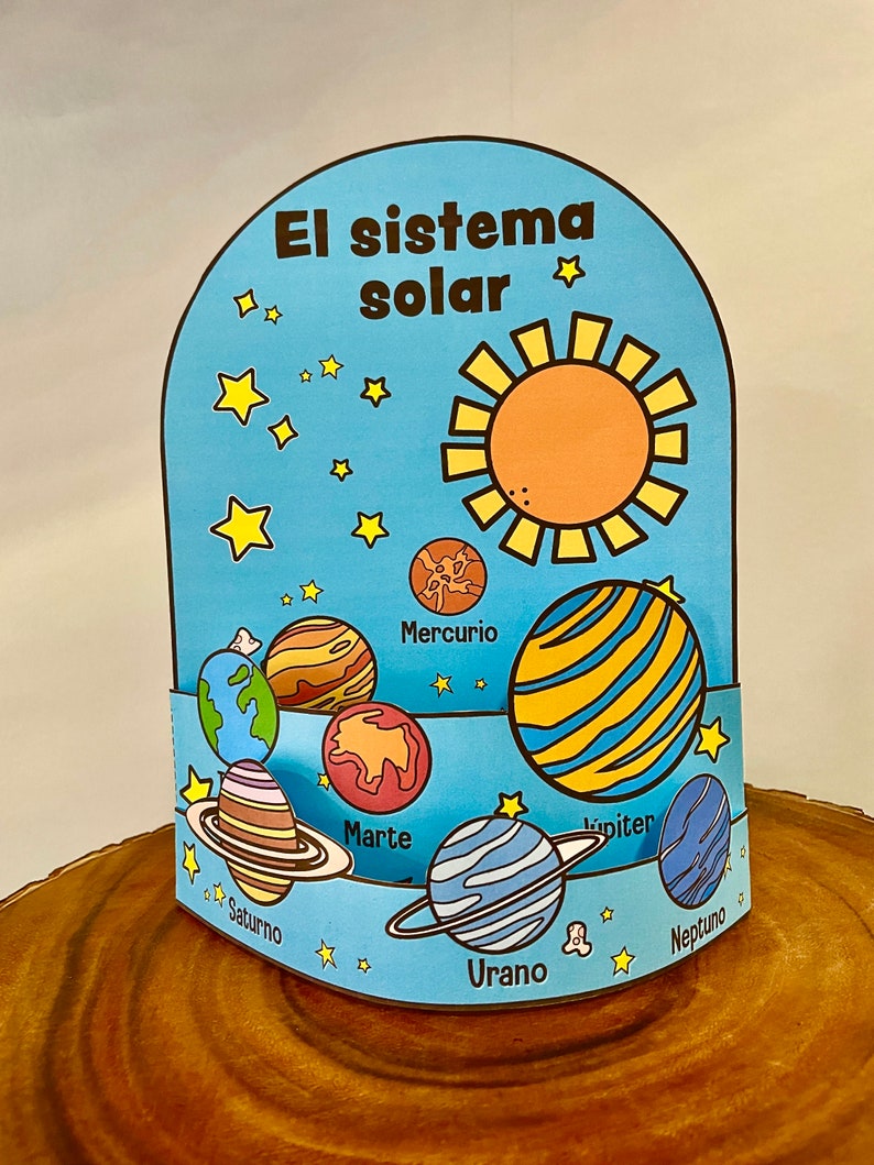 Proyecto Sobre LOS PLANETAS -- PLANETS Unit Project - Etsy UK