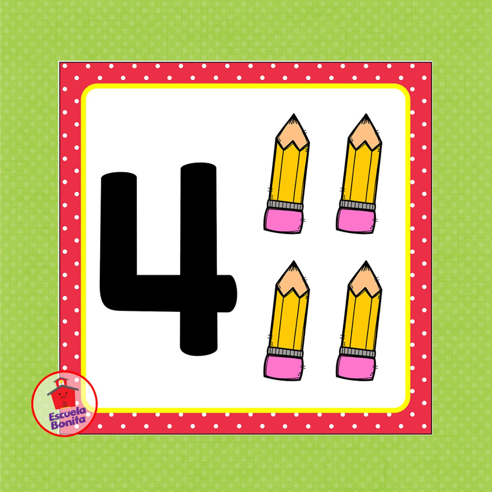 Number Posters 1-10. // Cartelones Con Los Números Del 1 Al 10 - Etsy