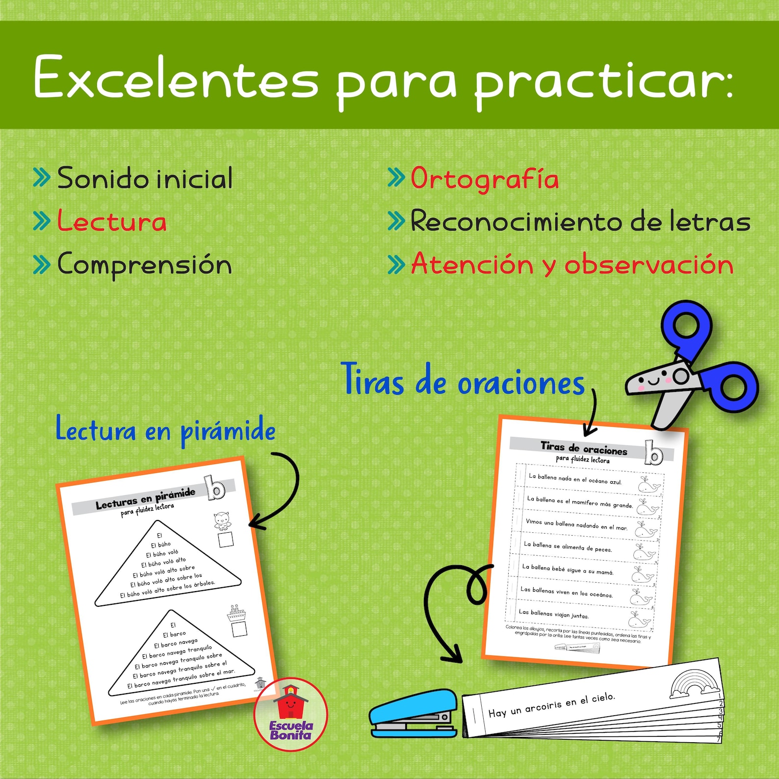 FLUIDEZ LECTORA Con El Abecedario / Spanish Reading Fluency - Etsy