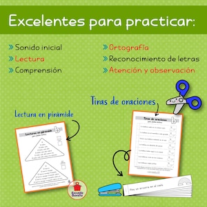 FLUIDEZ LECTORA Con El Abecedario / Spanish Reading Fluency - Etsy