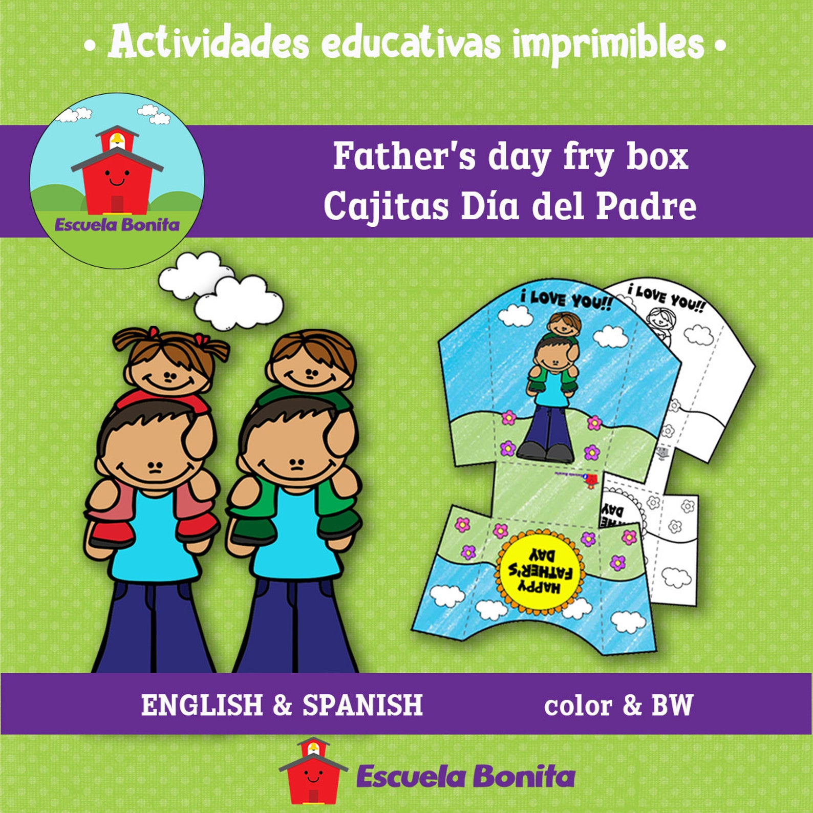 Father's Day Craft / Día Del Padre Manualidad - Etsy