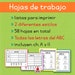 CONSTRUYO PALABRAS Con El Abecedario / Spanish Alphabet Word Building ...