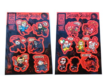 Slasher Sticker - Etsy