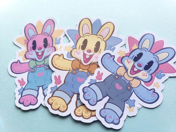 Stickers, Labels & Tags Paper Silent Hill Robbie the Rabbit Sticker ...