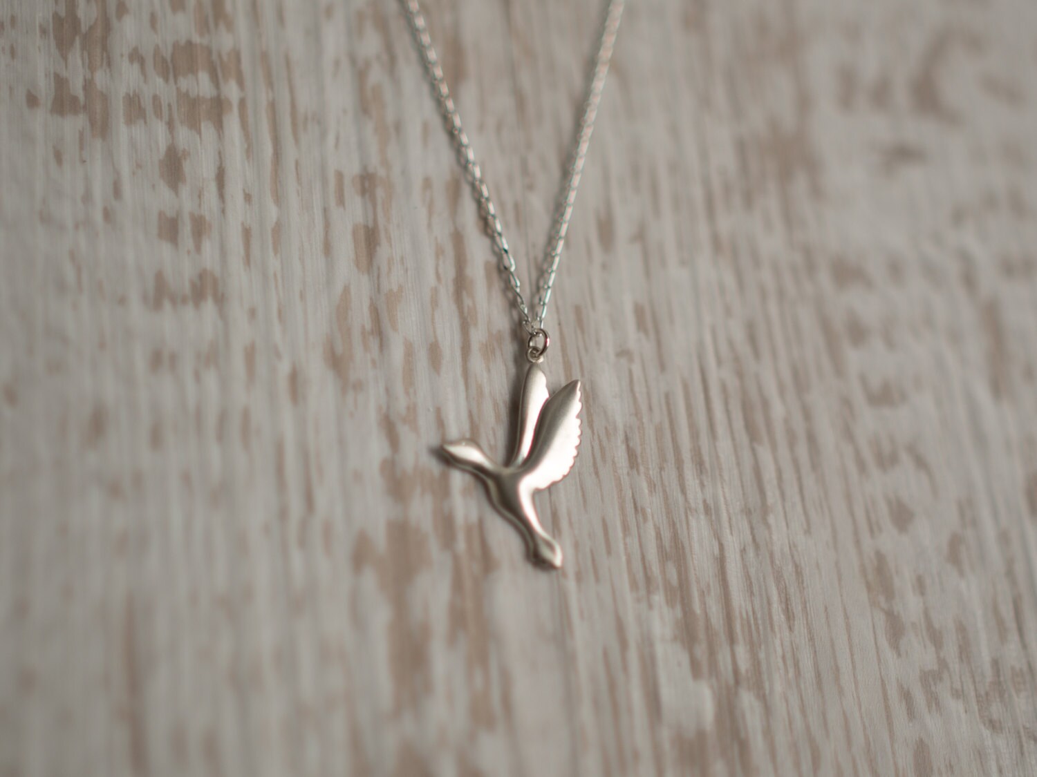 Goose Pendant Necklace in Sterling Silver Gift for Her - Etsy