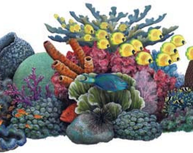 Coral Reef Wall Decal - Etsy
