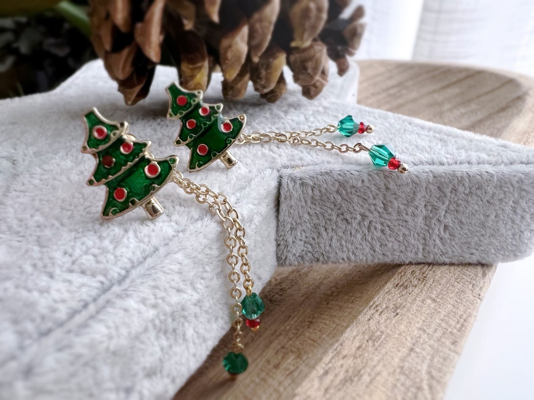 Christmas Tree. Clips Invisible Double-sided Double Long - Etsy