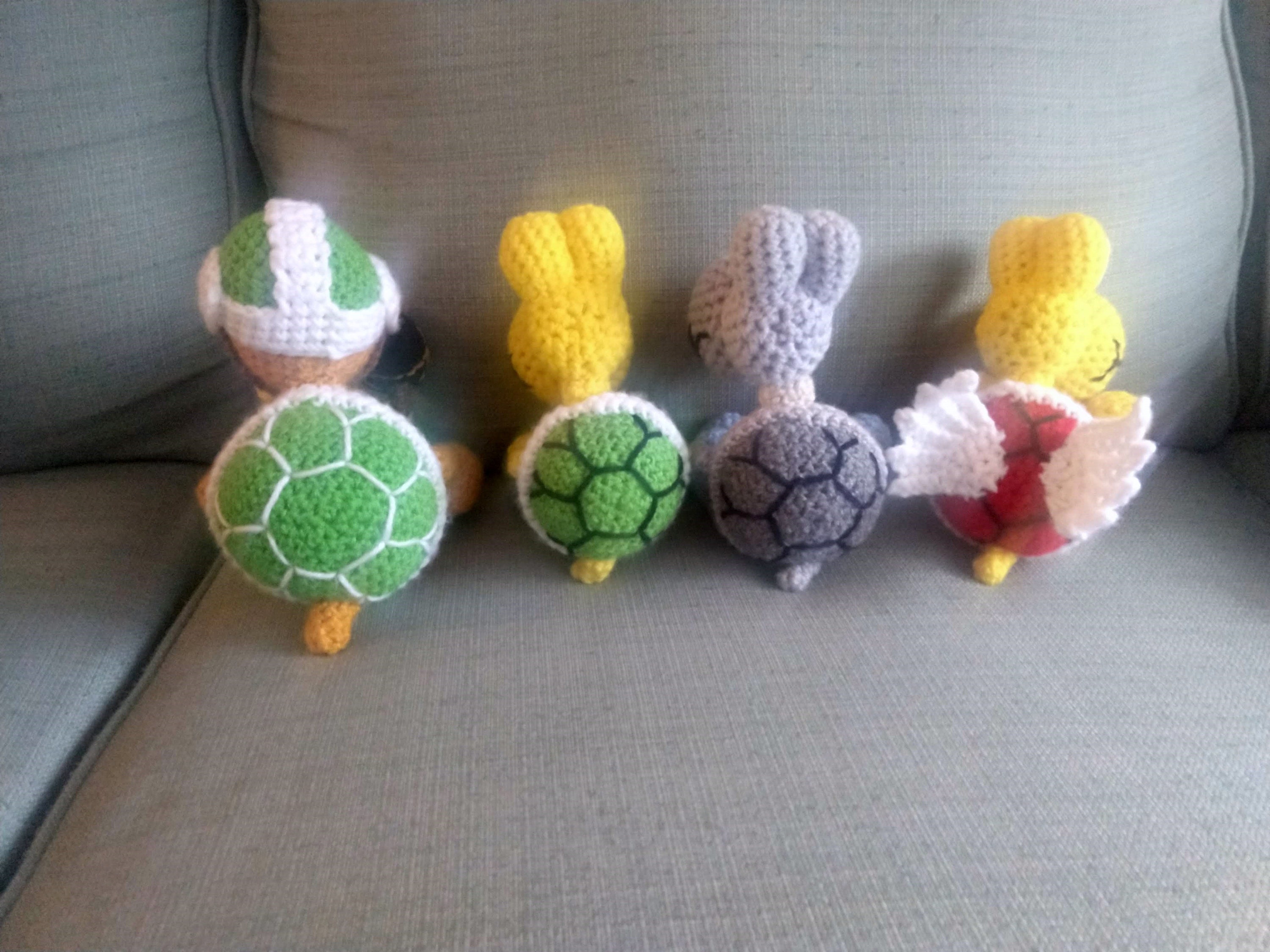 Koopa Troopa Amigurumi Plushie Doll | Etsy