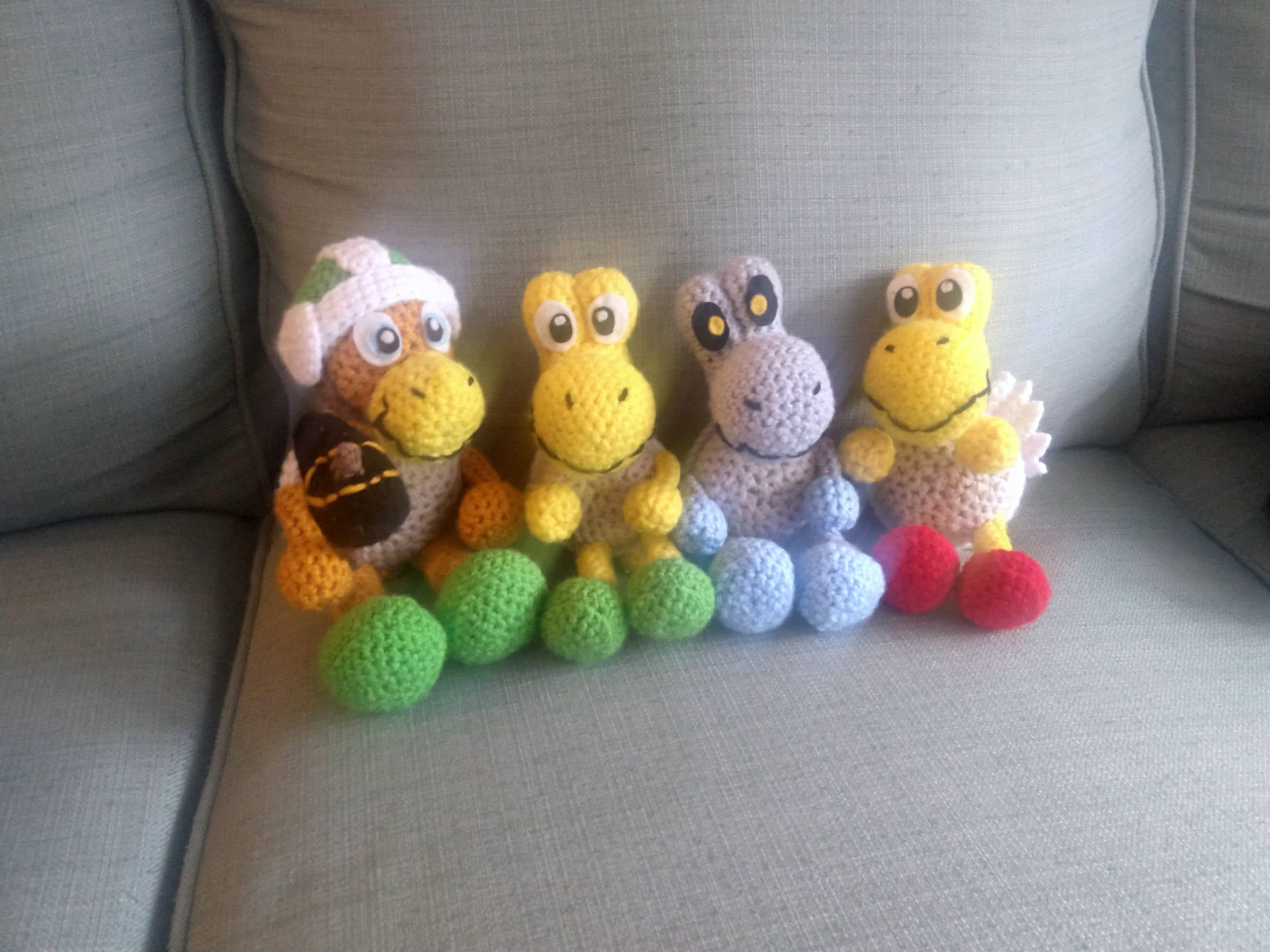 Koopa Troopa Amigurumi Plushie Doll | Etsy