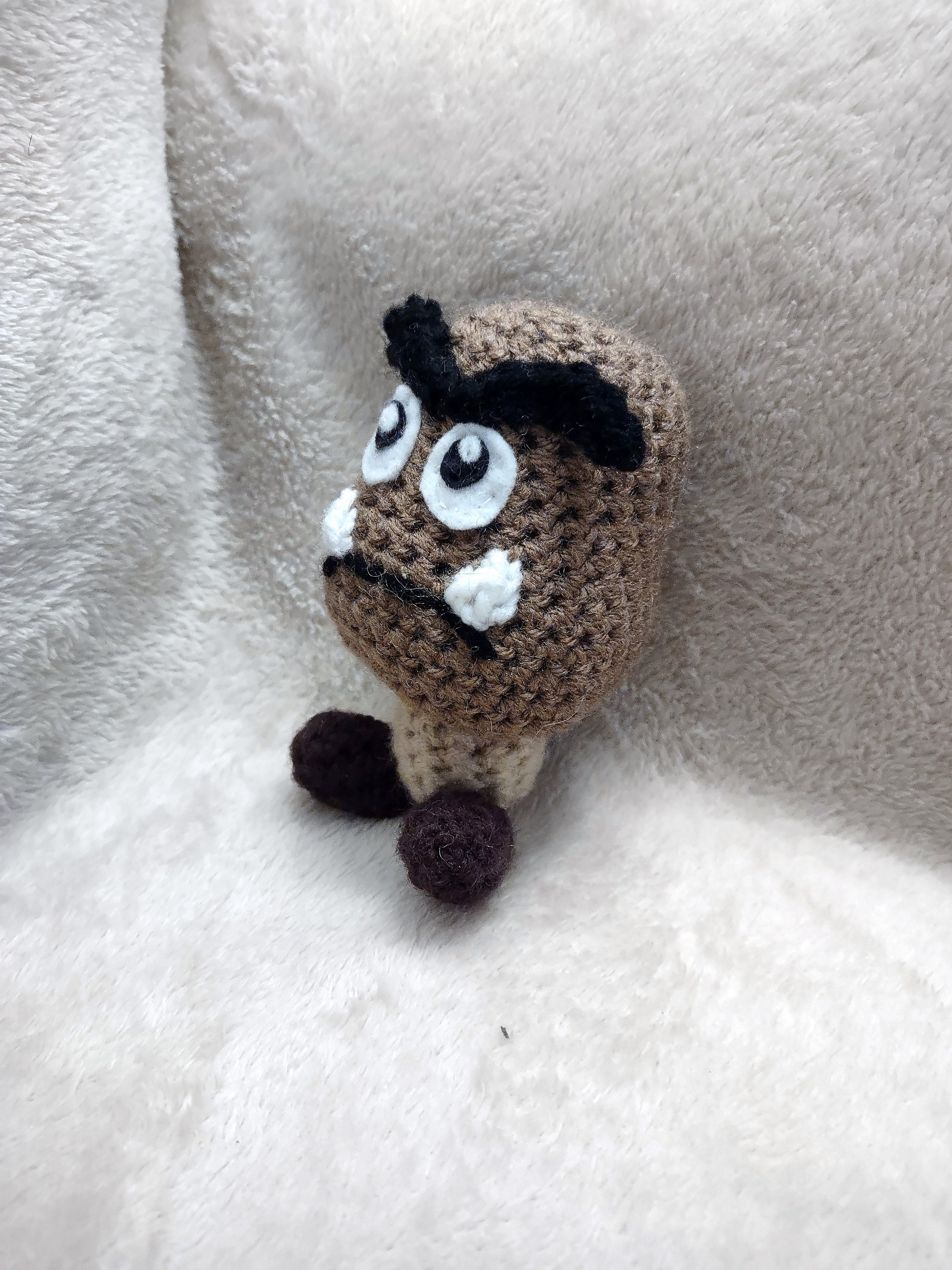 Goomba Amigurumi Plushie Doll - Etsy