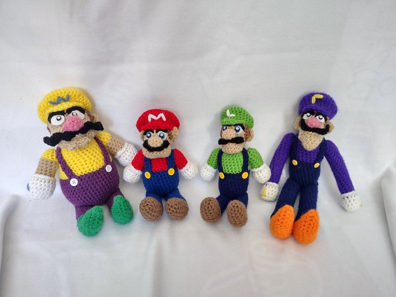 Pattern - Mario Main Amigurumi Patterns - Etsy